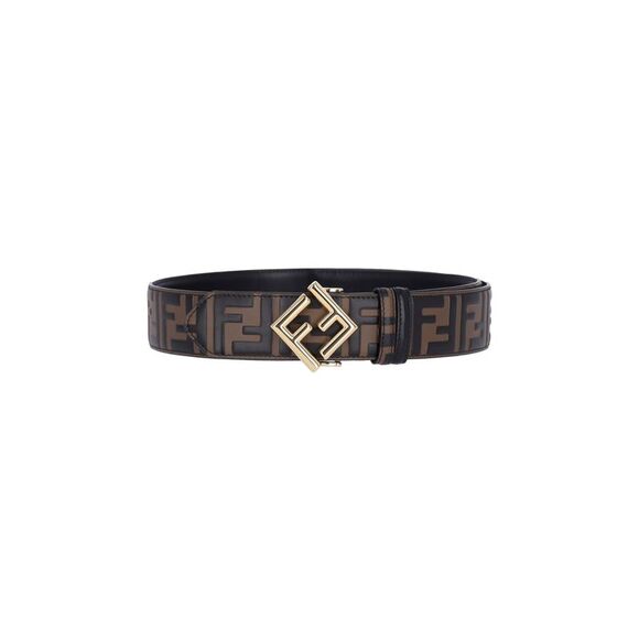 Fendi | Accessories | Fendi Women Ff Diamonds Reversible Belt | Poshmark